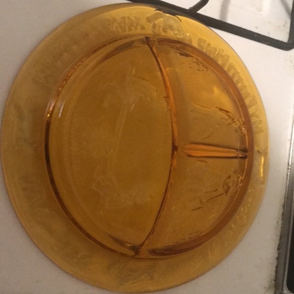 Design | Vintage Amber Glass Plates I Have 2 | Poshmark